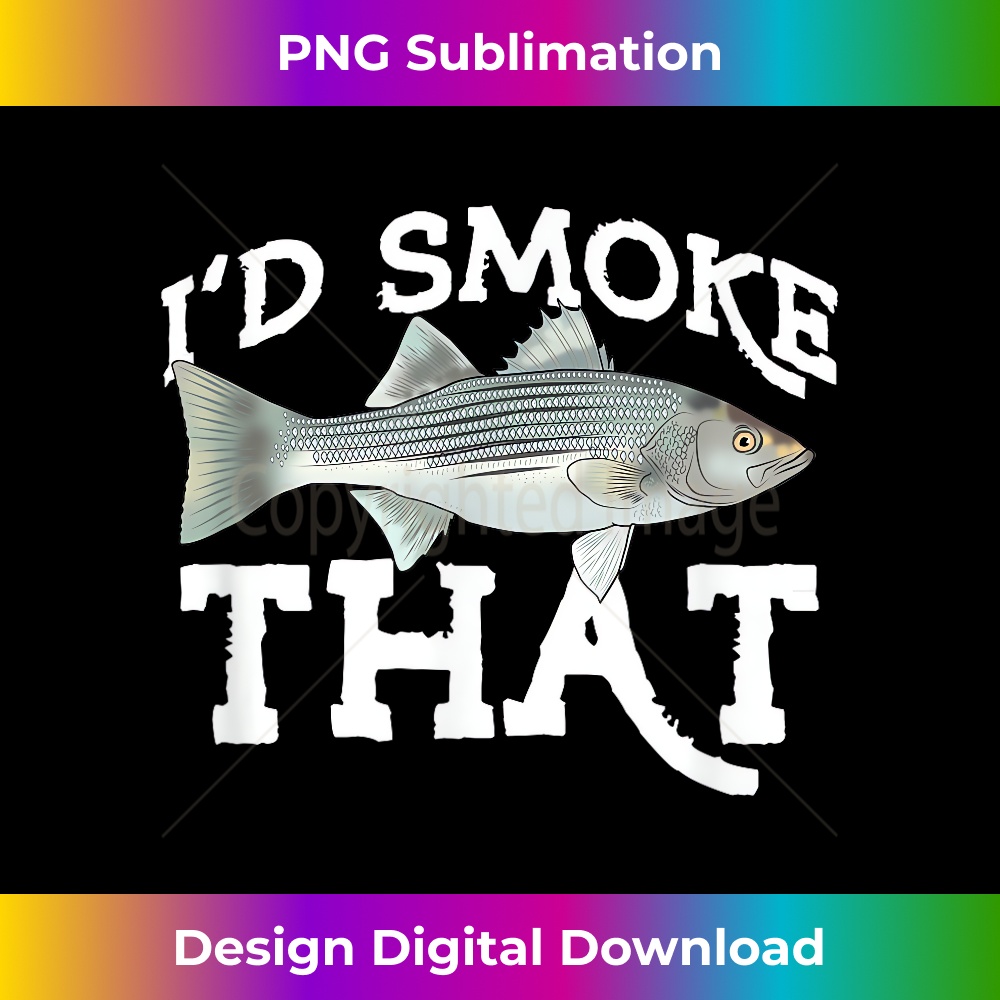 Funny Striped Bass Fishing Fishe - Artisanal Sublimation PNG - Inspire ...