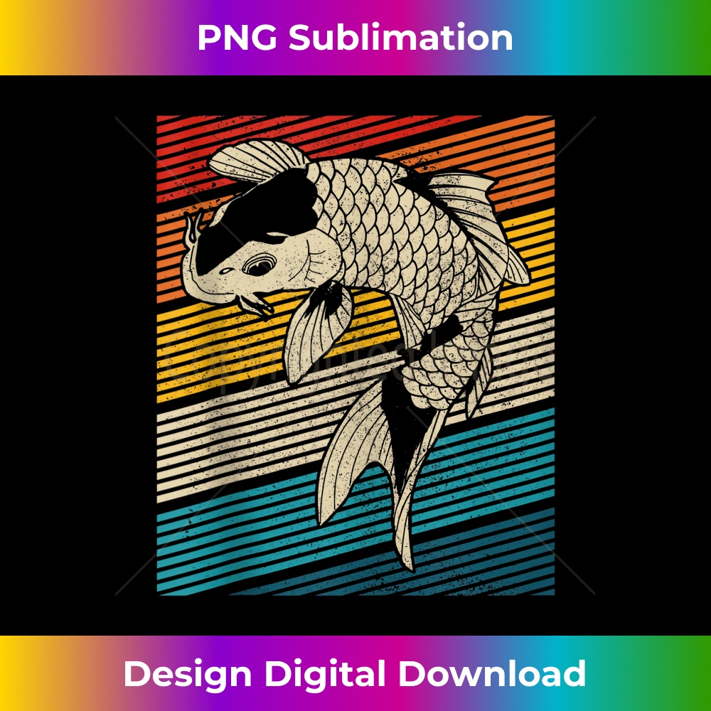 Koi Carp Vintage - Nishikigoi Japan Pond Japanese Fish Gift - Inspire ...