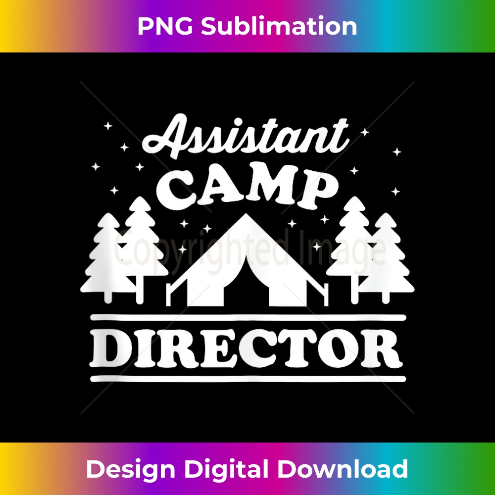 Assistant Camp Director Counselor Summer Fun White Tank T - | Inspire ...