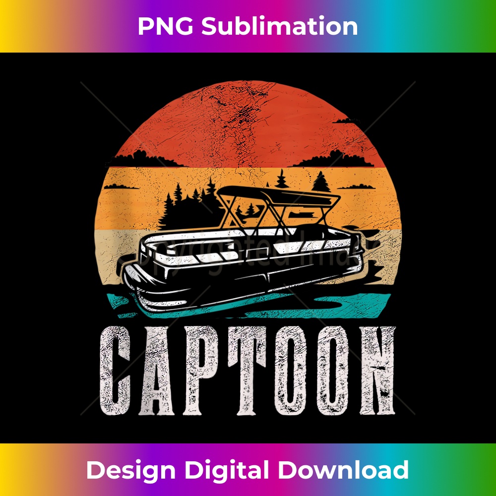 Funny Boating Captoon Pontoon Tritoon Captain Pontoon Boat T | Inspire ...