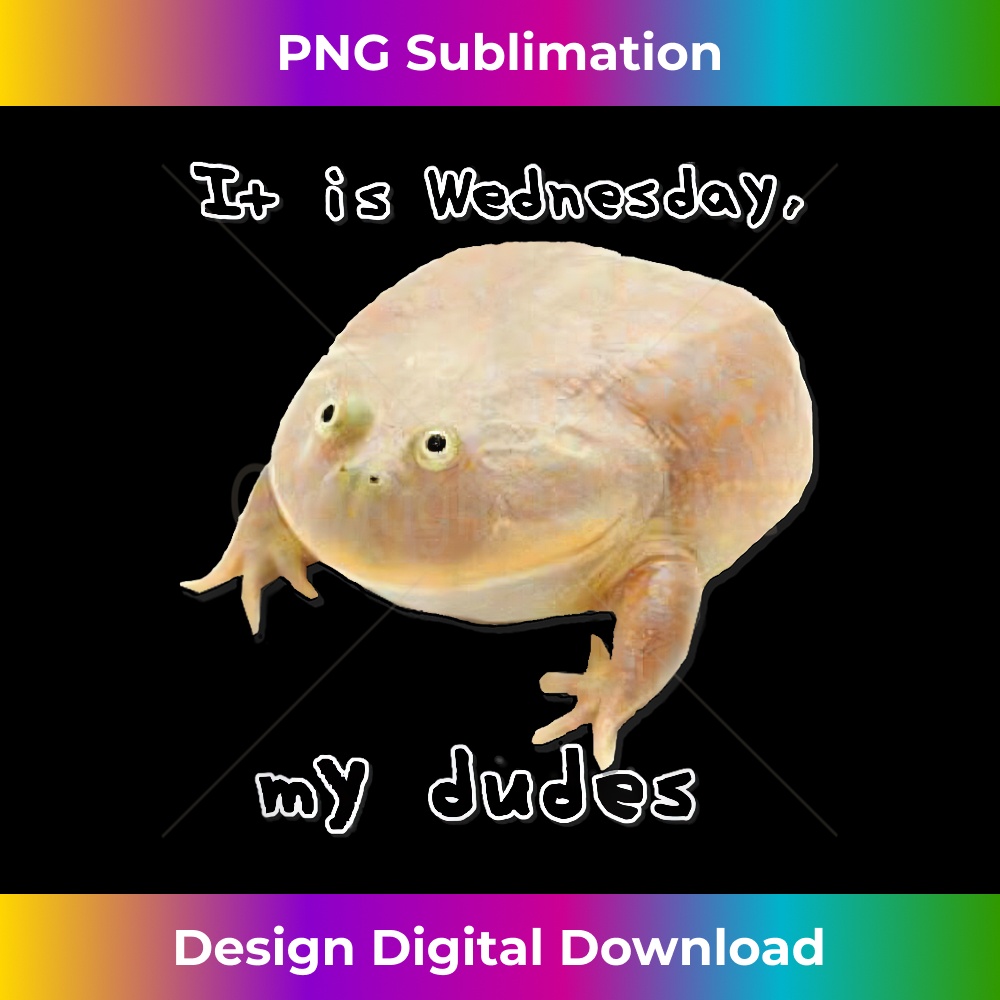 It is Wednesday My Dudes Funny Classic Frog Meme Origin - Su | Inspire ...