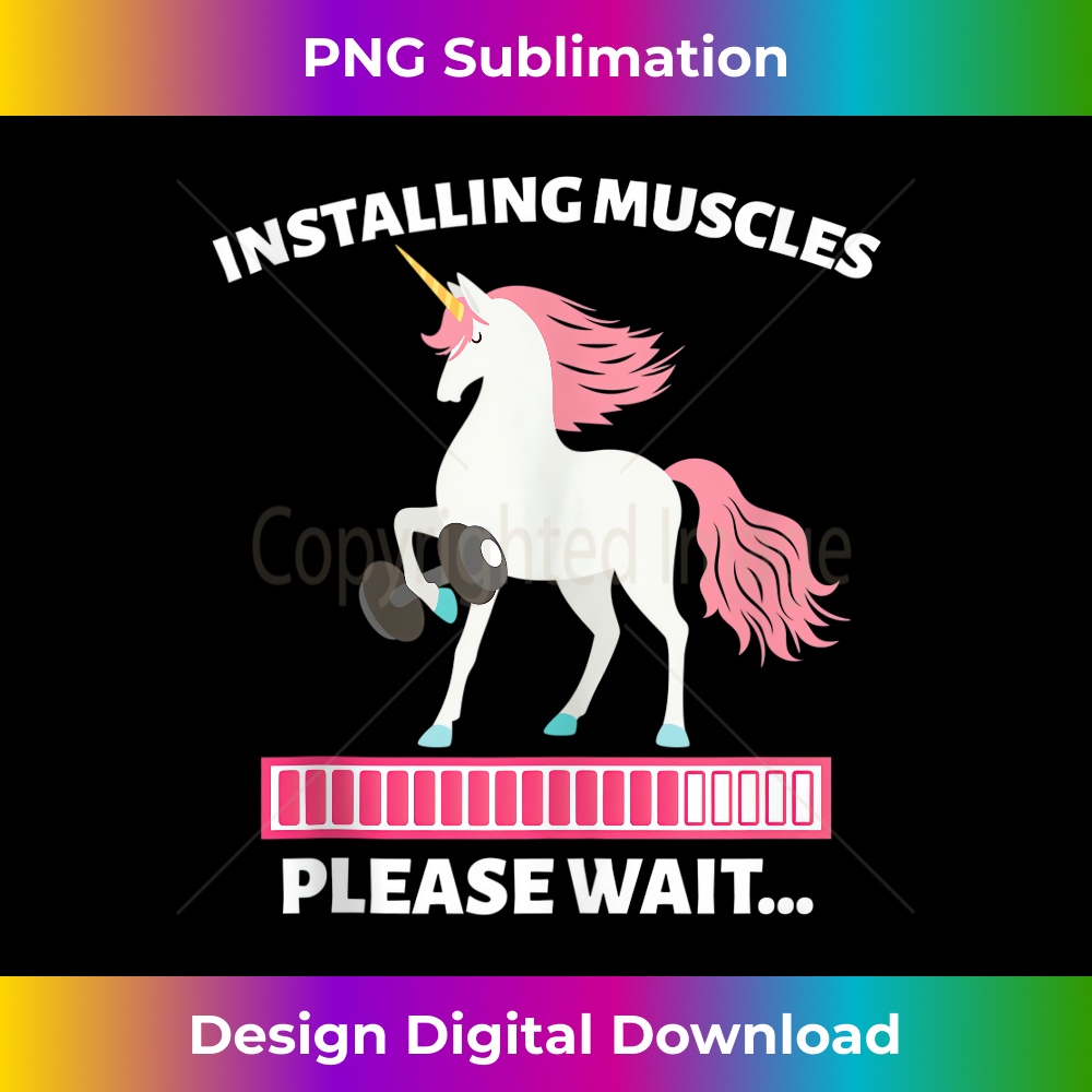 Installing Muscles Unicorn Exercise Fitness Motivation Tank | Inspire ...