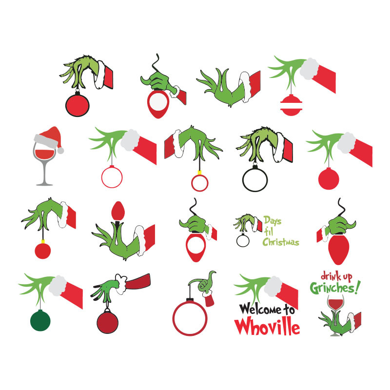 Bundle Grinch SVG, Bundle Grinch Design, Grinch Svg bundle, | Inspire ...