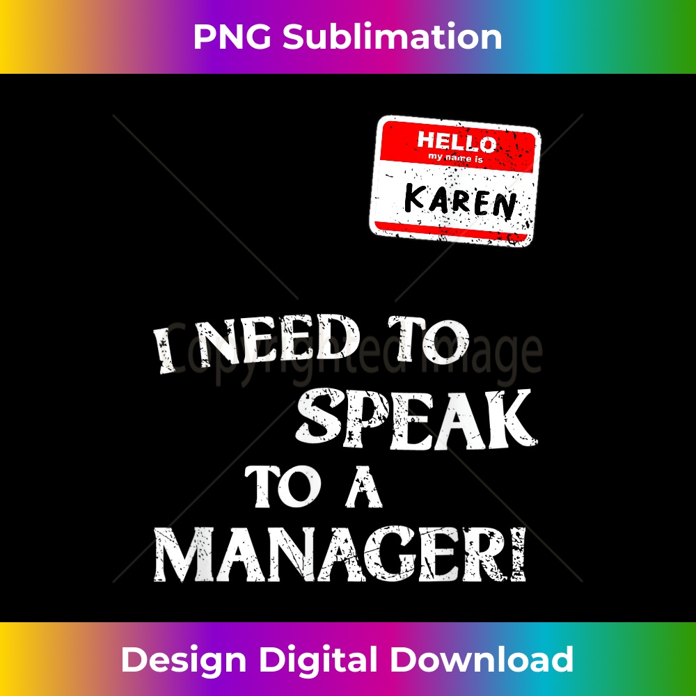 Can I Speak To The Manager Karen Costume Halloween - Luxe Su | Inspire ...