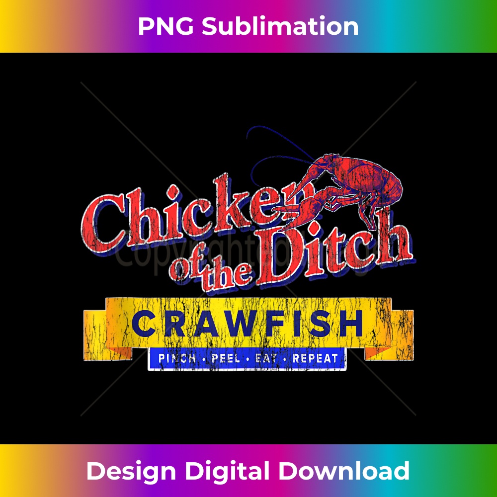 Chicken of the Ditch Crawfish T Shirt Crawfish Boil Tank T - | Inspire ...