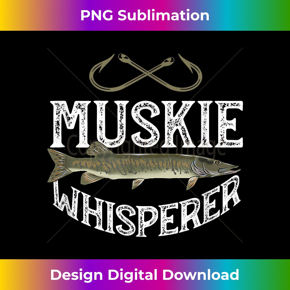 Funny Muskie Fishing Graphic Freshwater Fish Fisherman Gi - - Inspire ...