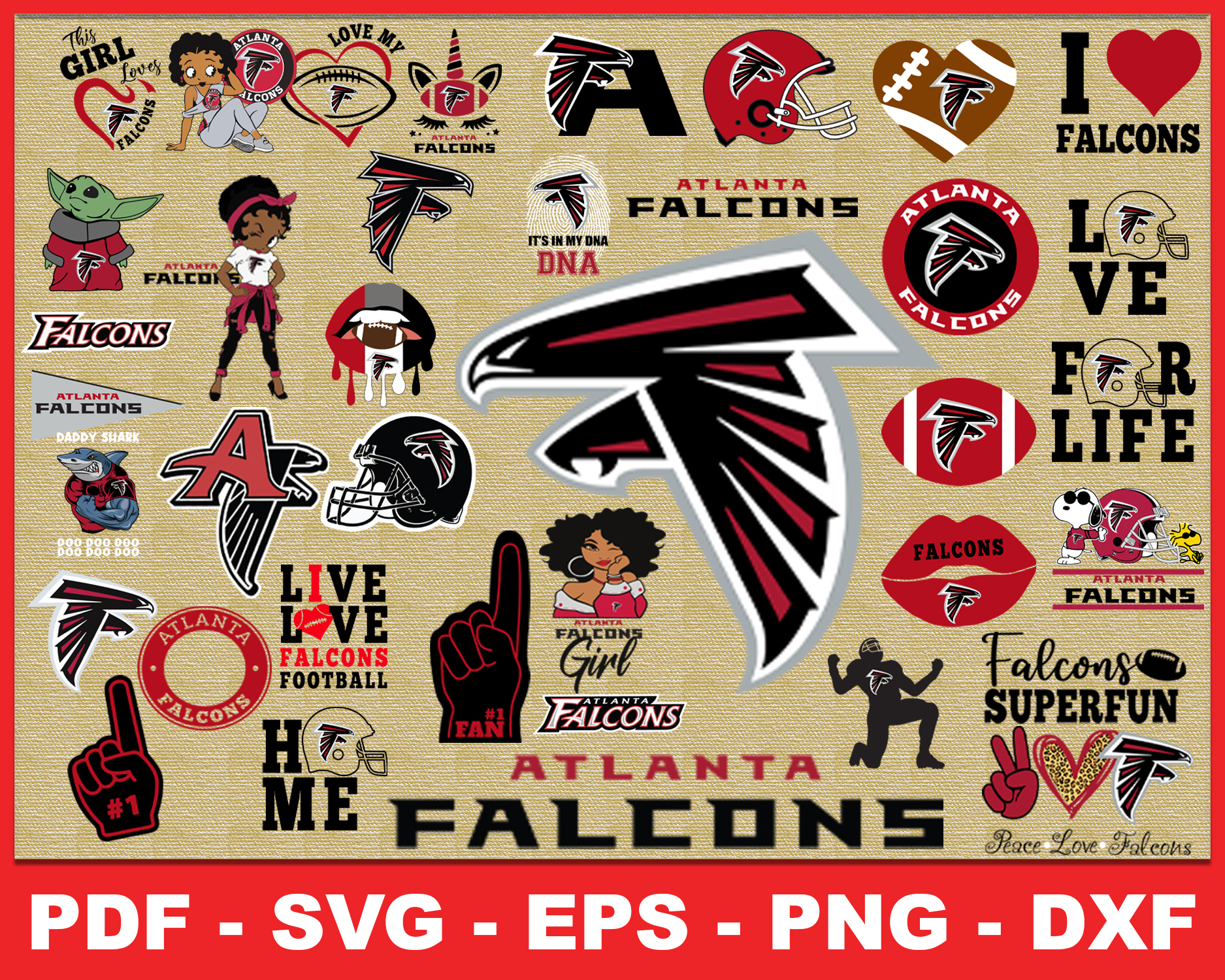 Atlanta Falcons Svg , Football Team Svg,Team Nfl Svg,Nfl Log | Inspire ...