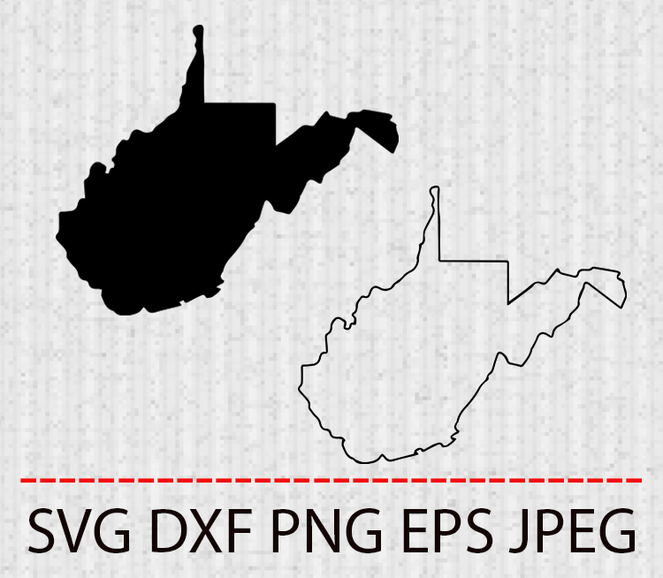 West Virginia Svg | Inspire Uplift
