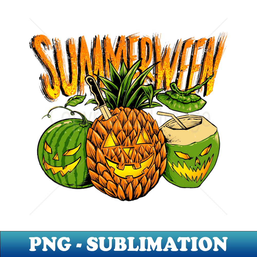 Summerween Fruits - PNG Transparent Sublimation Design - Ins | Inspire ...