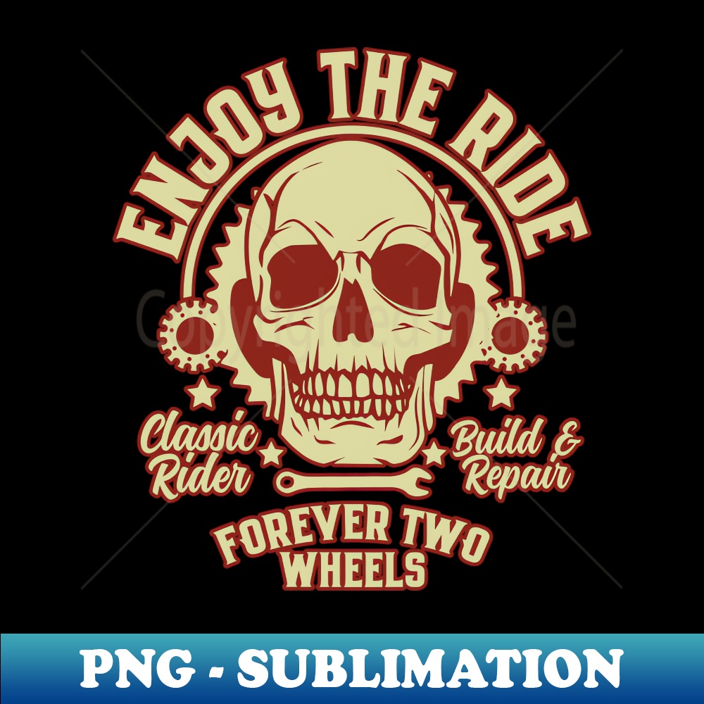 Enjoy the Ride - Motorcycle Graphic - Digital Sublimation Do | Inspire ...
