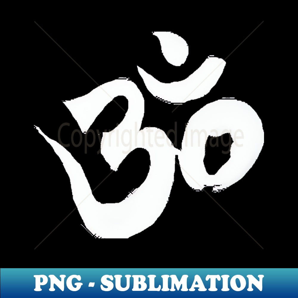Om Symbol Aum sign Yoga Meditation Mantra - PNG Sublimation - Inspire Uplift