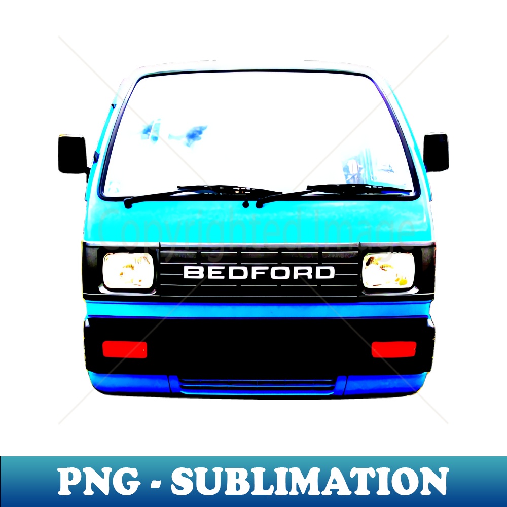 Bedford Rascal 1980s classic microvan high contrast - PNG Tr - Inspire ...