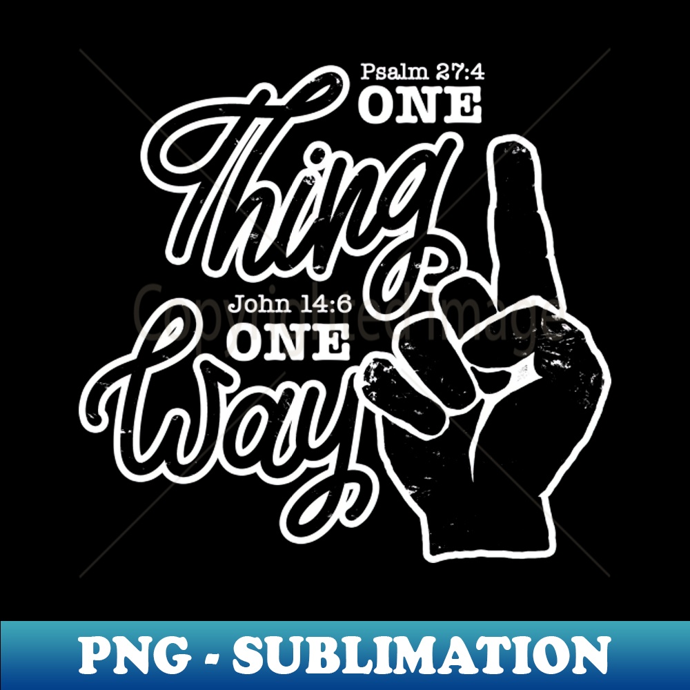 What is Your One Thing - High-Resolution PNG Sublimation Fil - Inspire ...
