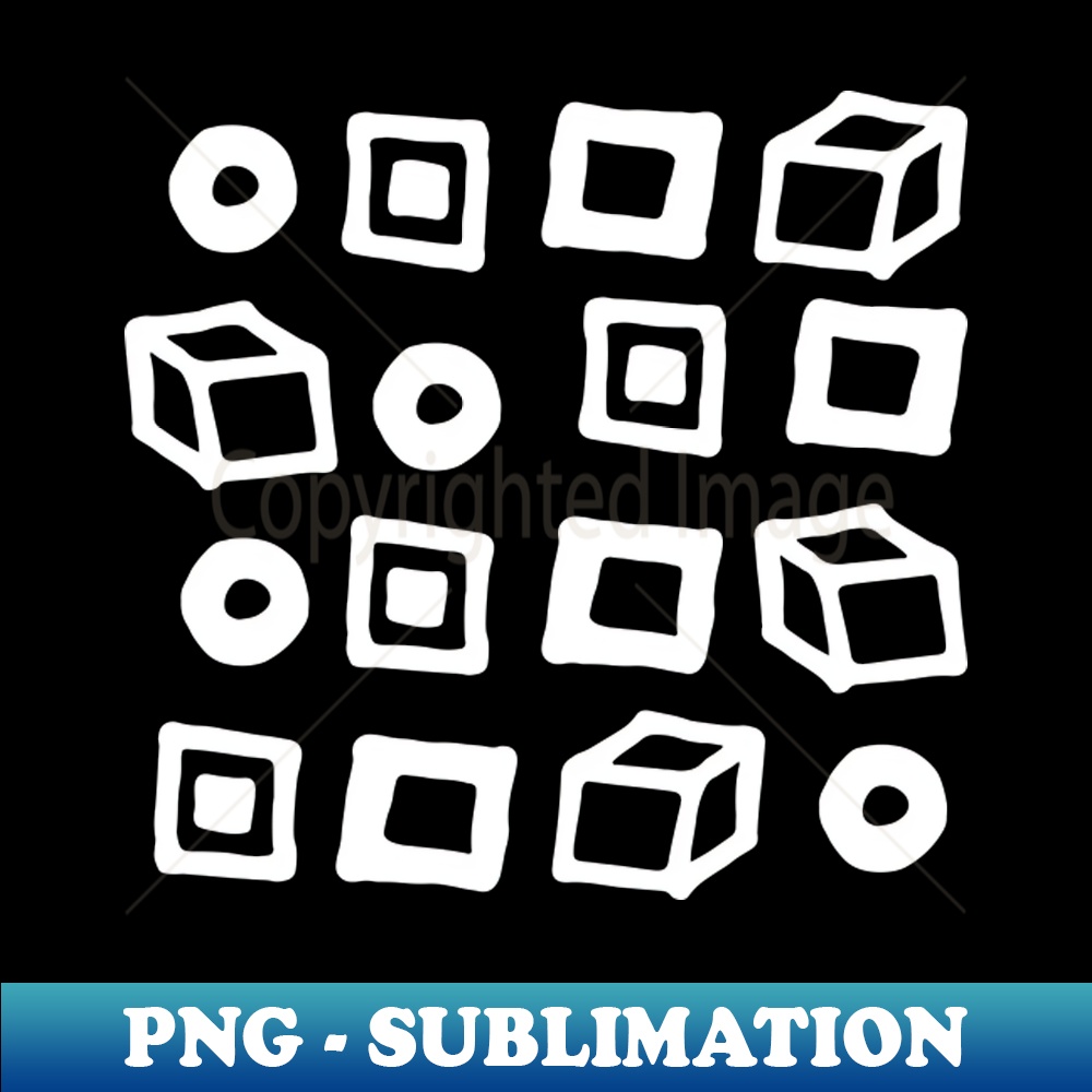 geometric shapes design - Modern Sublimation PNG File - Revo | Inspire ...