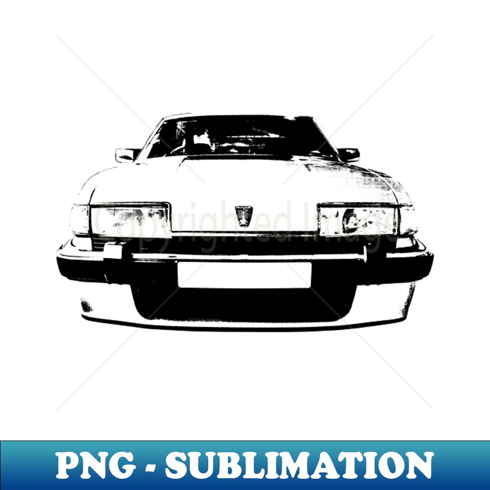 Rover SD1 1980s British classic car monoblock black - Instan | Inspire ...