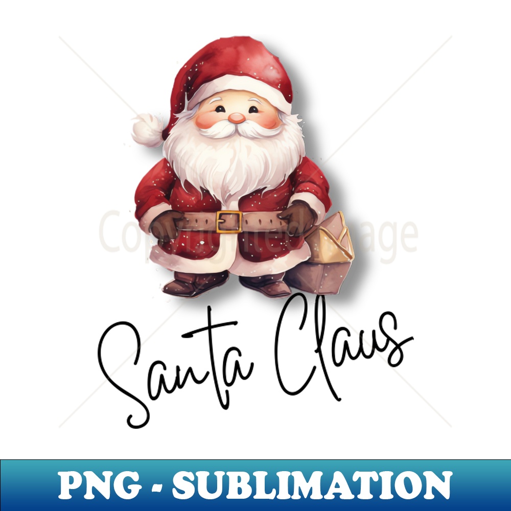 Cute Santa with Christmas Presents and Santa Claus In Script | Inspire ...
