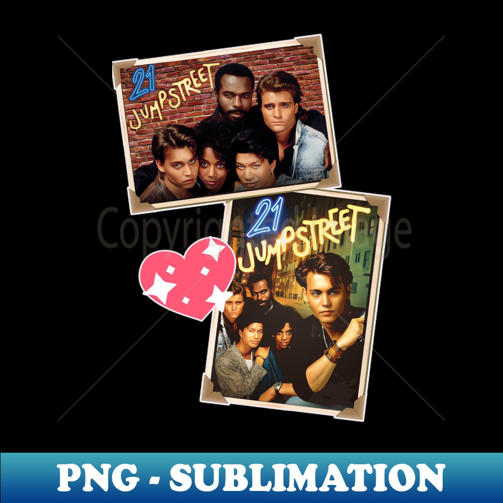 21 jump street retro series - Digital Sublimation Download F - Inspire ...