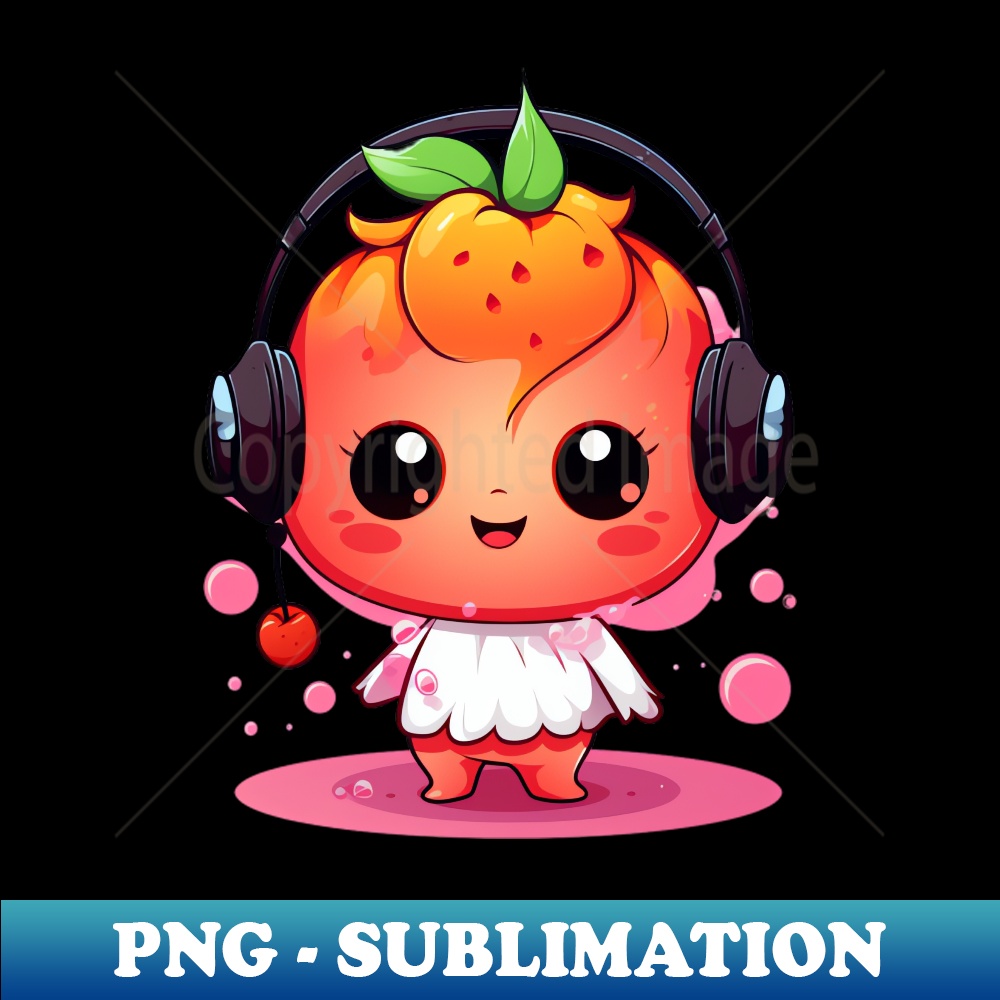 Blushing Peach - Murakami-Inspired Artistry - PNG Transparen | Inspire ...