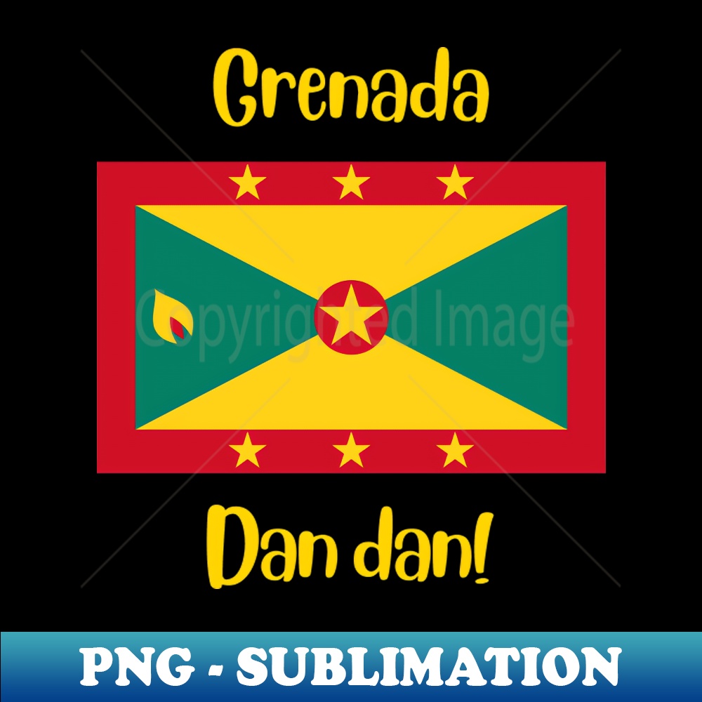 Grenada country flag with joyful local positive slang words | Inspire ...