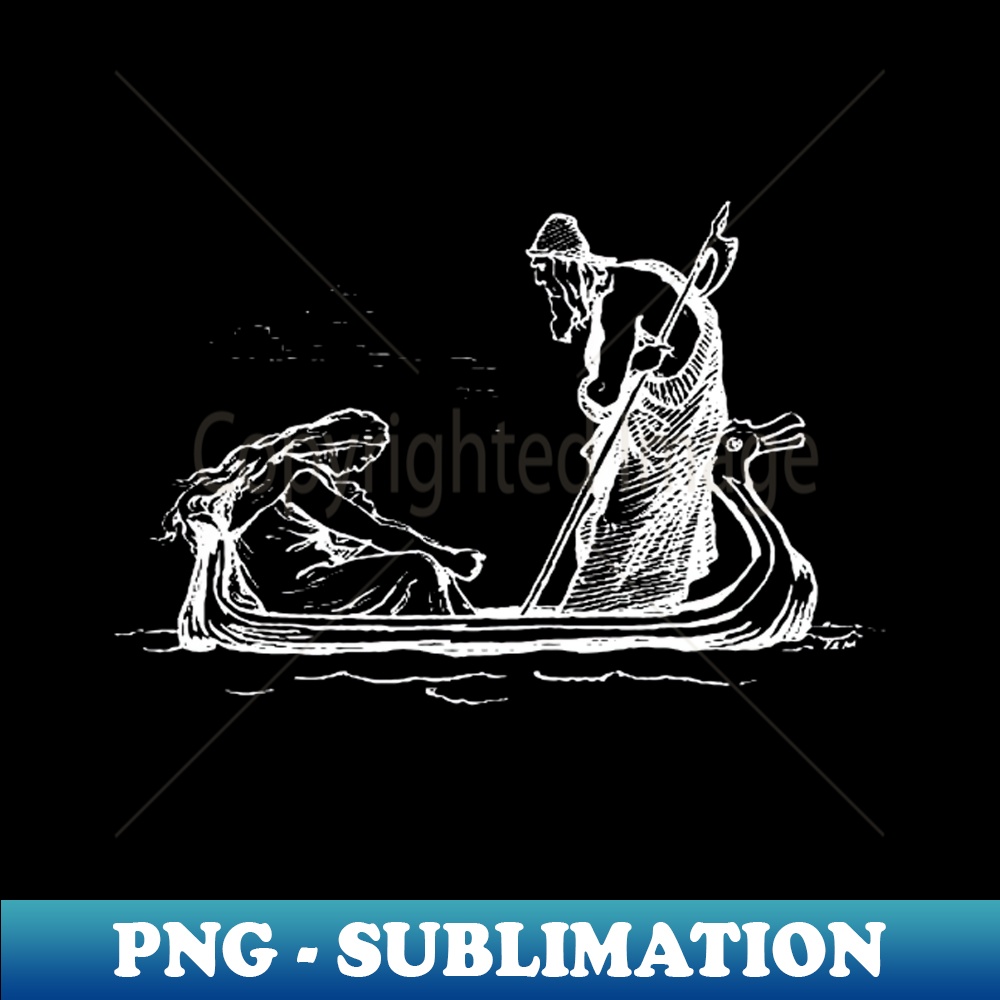 Odin Sailing In An Oselvar Viking Boat Through Fensalir - PN | Inspire ...