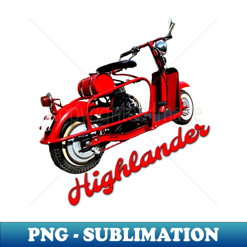 Highlander Mini Bike Vintage Scooter Retro Scooter Moped Min | Inspire ...