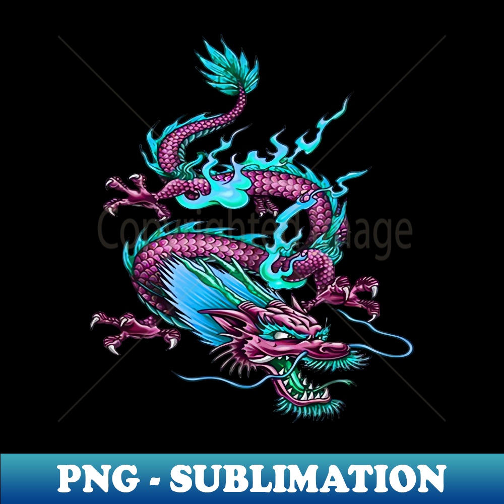 Chinese Cloud Dragon Mythical Rain Maker Creature - PNG Tran - Inspire ...