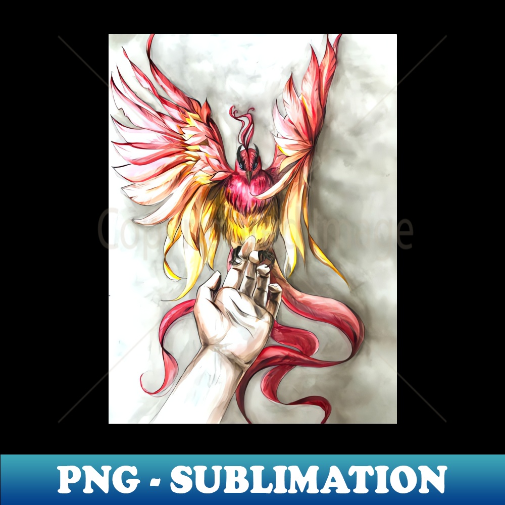 Phoenix Rebirth of Life - Stylish Sublimation Digital Downlo | Inspire ...