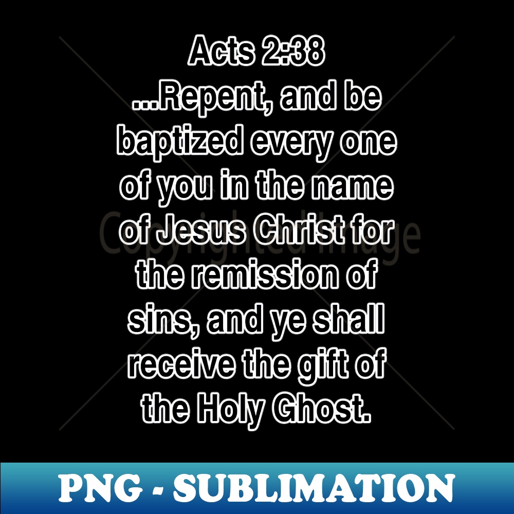 Acts 238 King James Version KJV Bible Verse Typography Gift | Inspire ...