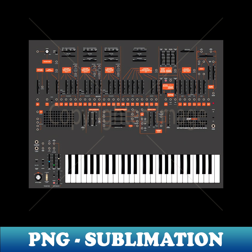 ARP 2600 - OrangeGrey - With Keyboard - Professional Sublima | Inspire ...