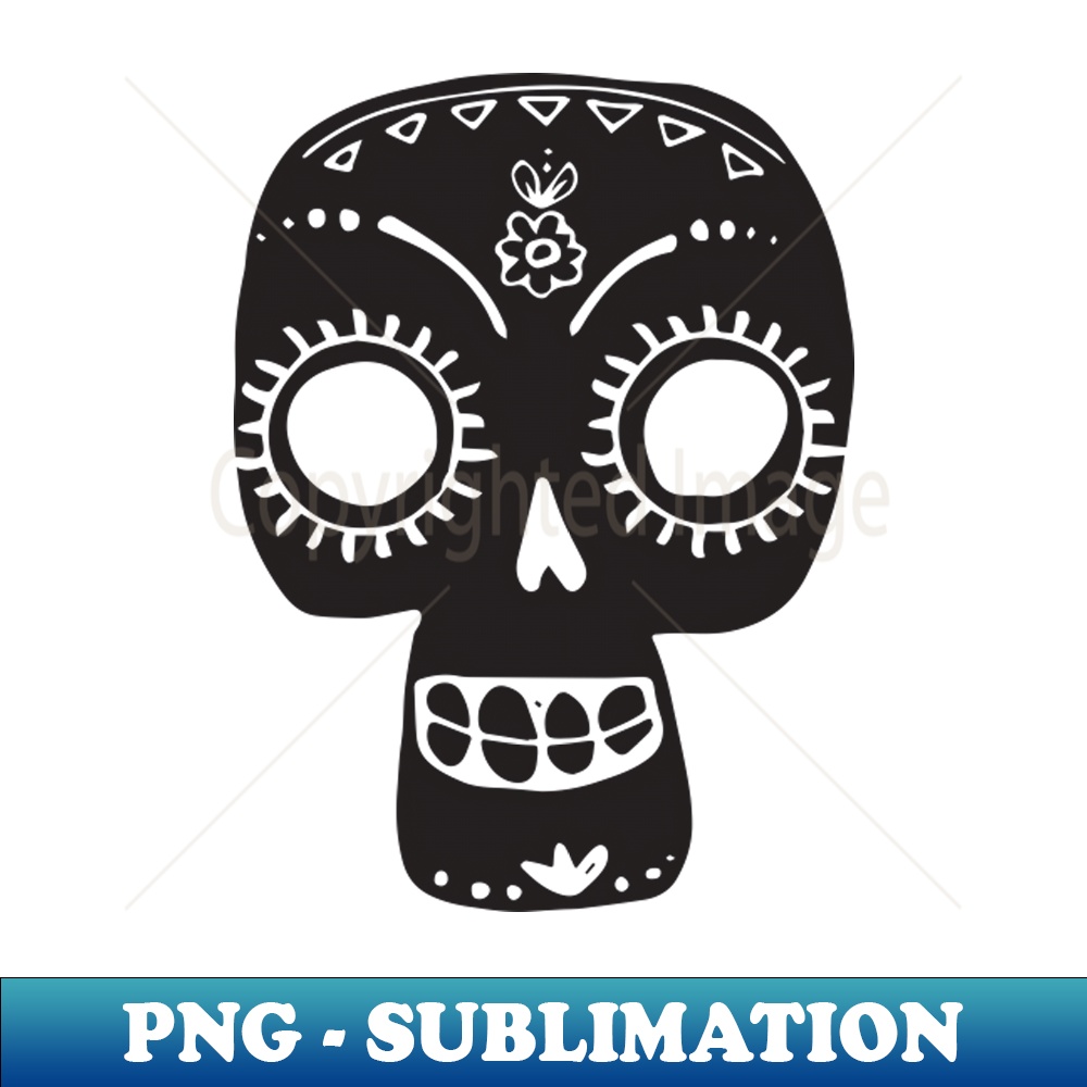 Dia de Muertos Day of the Dead Decorative Sugar Skull Illust | Inspire ...
