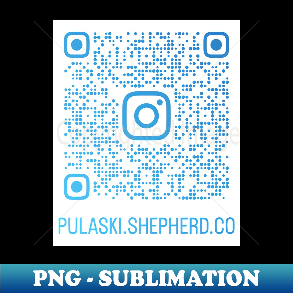 PSCSCo QR Code Ombre Light Blue to Dark Blue - Special Editi | Inspire Uplift