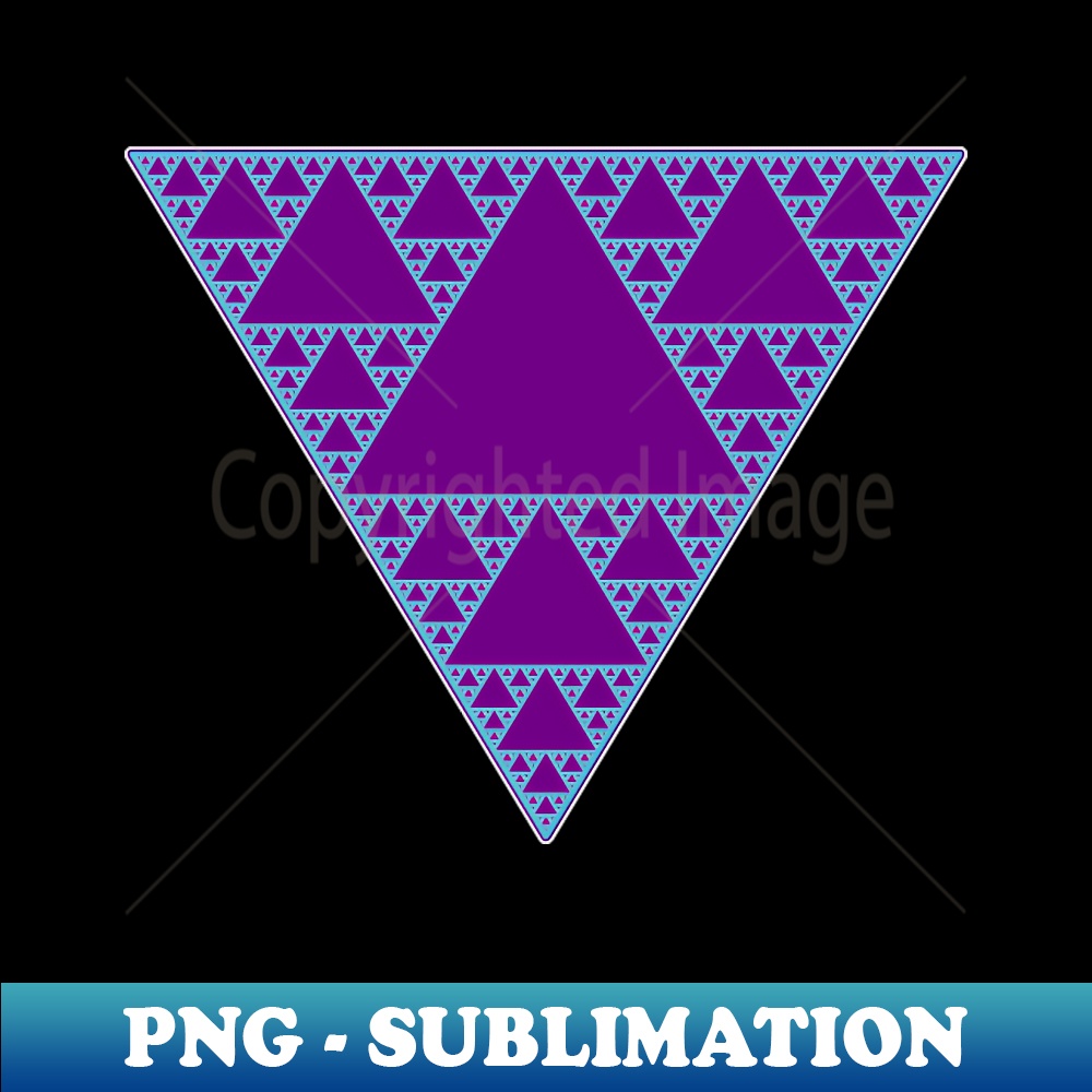 90s Triangle of Teal and Purple - Instant Sublimation Digita | Inspire ...