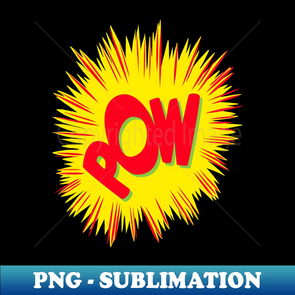 POW retro tv comics pop art sound effect - PNG Transparent S | Inspire ...