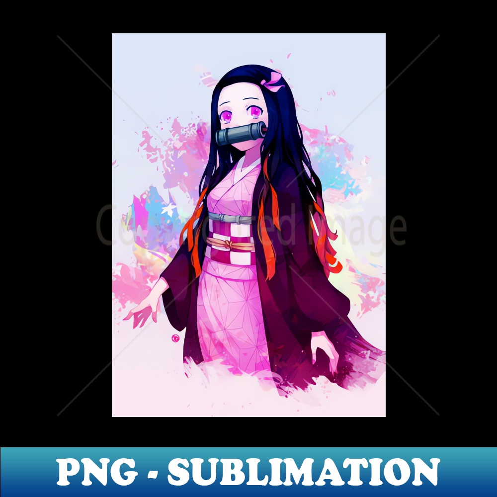 nezuko - Signature Sublimation PNG File - Create with Confid | Inspire Uplift