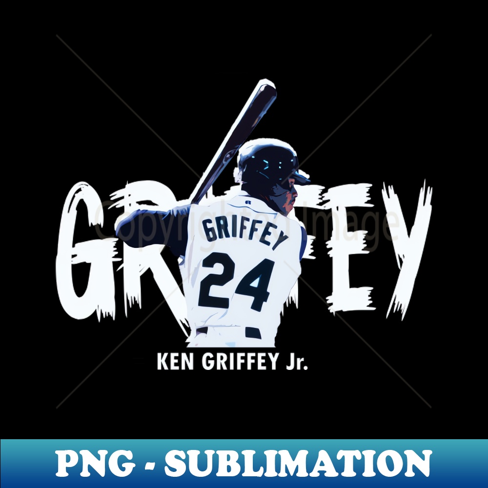 ken griffey jr baseball - PNG Transparent Sublimation Design - Inspire ...