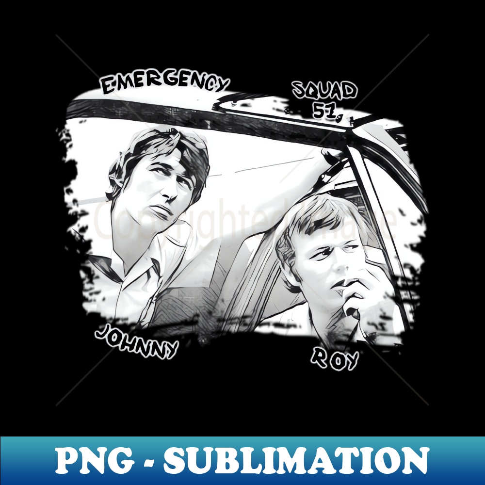 Roy and Johnny Emergency TV Show - Trendy Sublimation Digita | Inspire ...