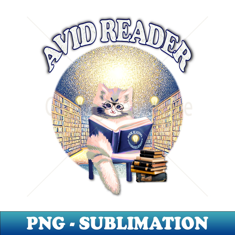 Avid Reader - Professional Sublimation Digital Download - Br | Inspire ...