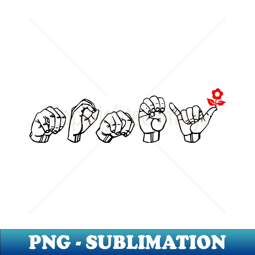 MONEY ASL Sign Language Design - Artistic Sublimation Digita | Inspire ...