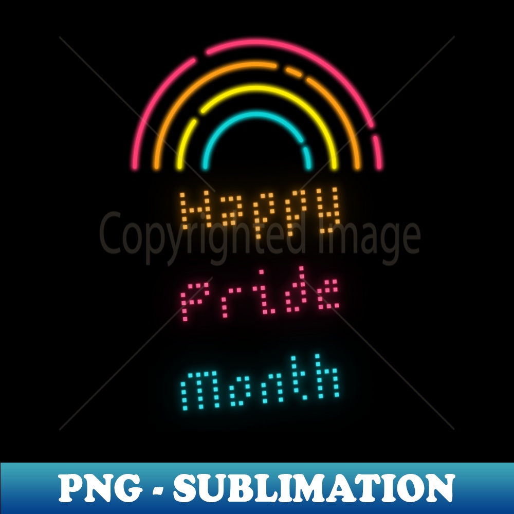 Happy Pride Pride Pride Month - High-Resolution PNG Sublim | Inspire Uplift