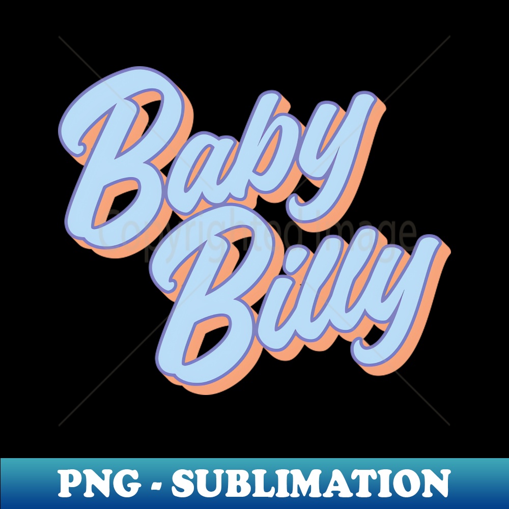 Baby Billy - Vintage Sublimation PNG Download - Create with - Inspire ...