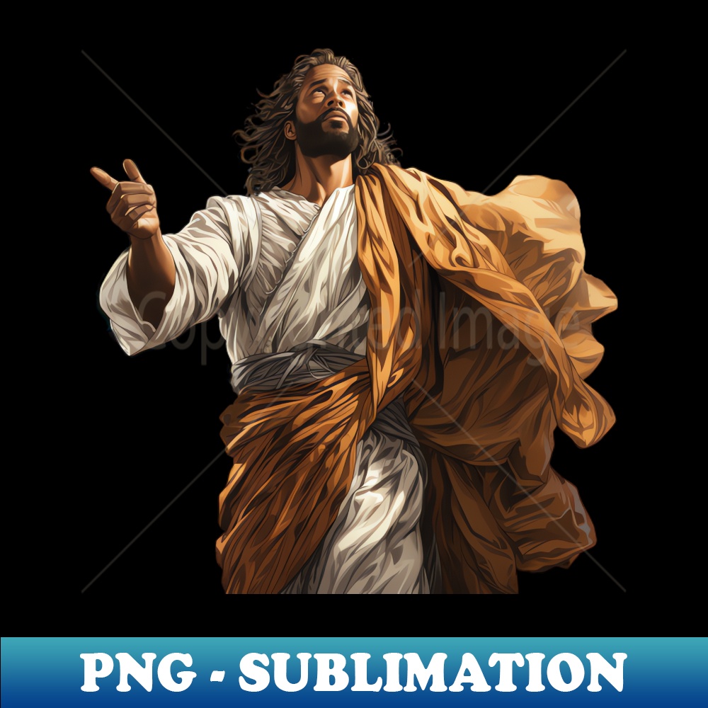 African American Jesus Christ Looking To Heaven - Trendy Sub | Inspire ...