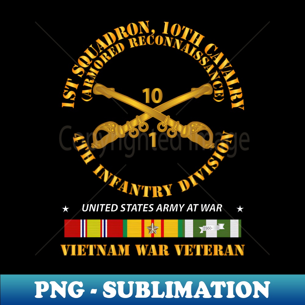 1st Sqdrn 10th Cav Regt - Armored Recon w Cav Br - VN SVC - | Inspire ...