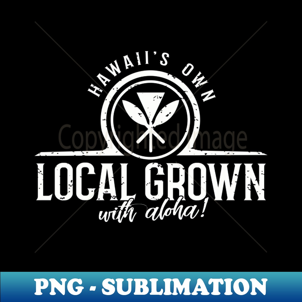 Hawaiis Own Local Grown with Aloha Logo - Decorative Sublima | Inspire ...