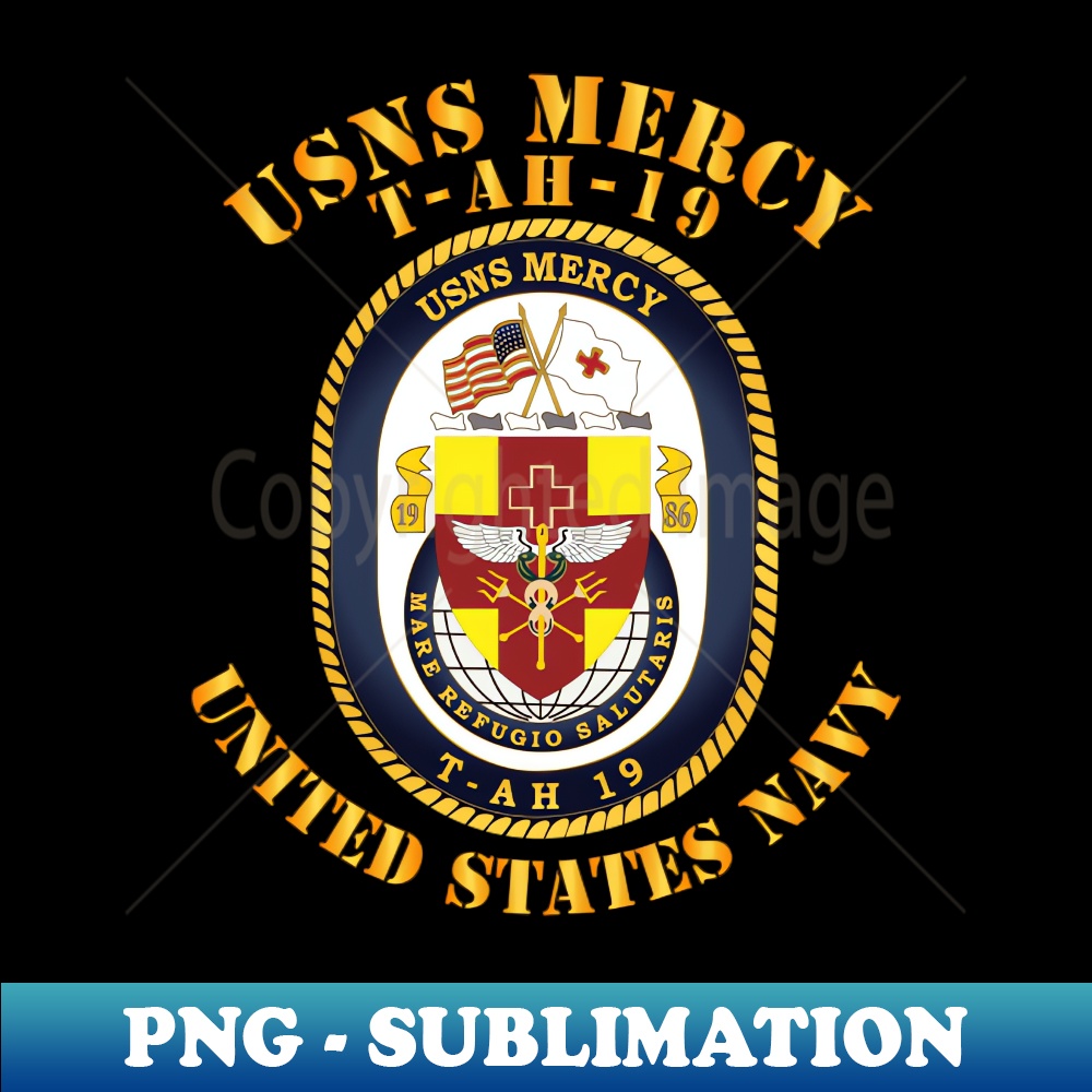 USNS Mercy - T-AH-19 wo DS - PNG Transparent Sublimation Fil | Inspire ...