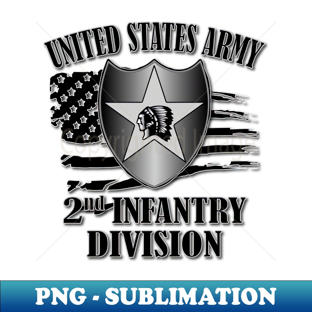 2nd Infantry Division - Exclusive PNG Sublimation Download - | Inspire ...