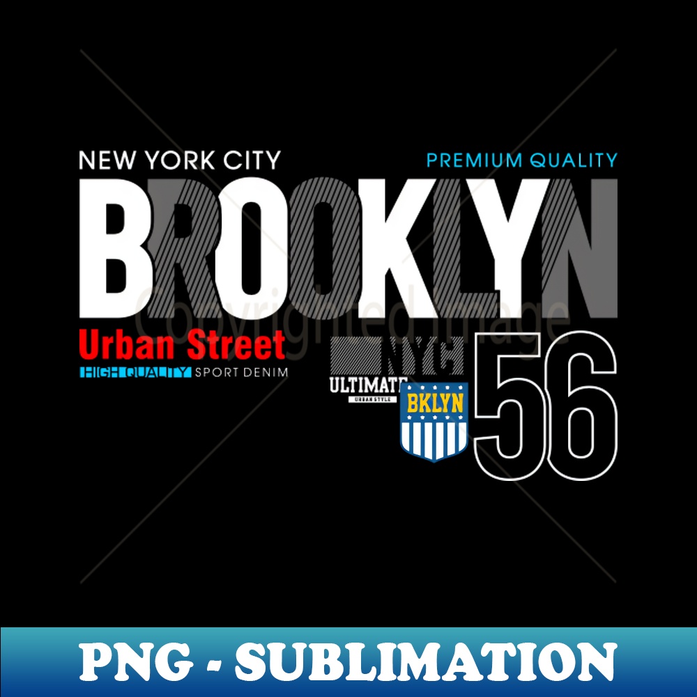 Brooklyn Design - Professional Sublimation Digital Download - Inspire ...