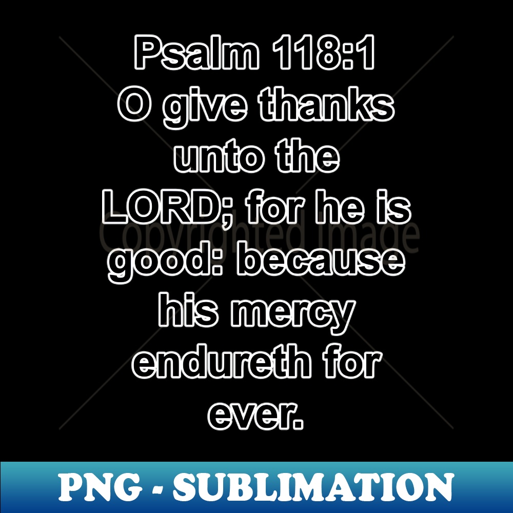 Psalm 1181 King James Version KJV Bible Verse Typography - | Inspire Uplift