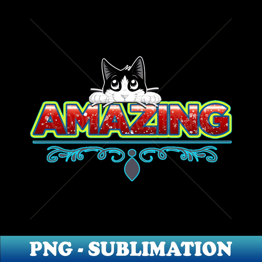 Amazing cats - Instant PNG Sublimation Download - Enhance Yo - Inspire ...