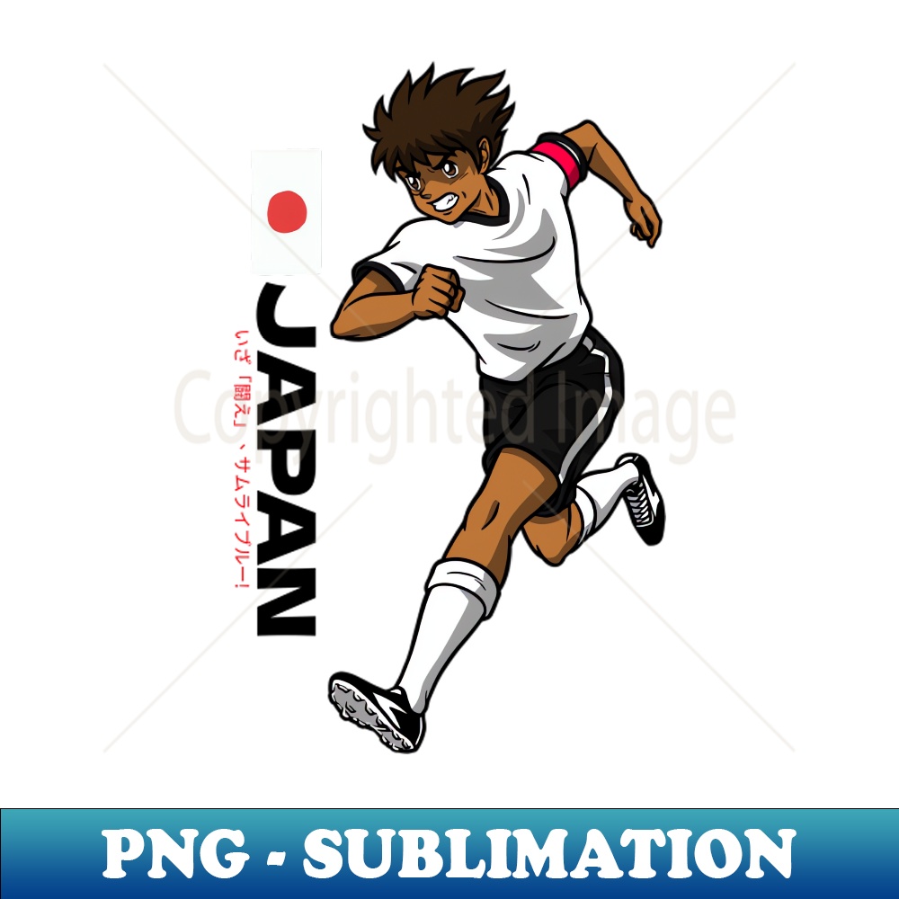 Japan football national tem in anime style in world cup qata - Inspire ...