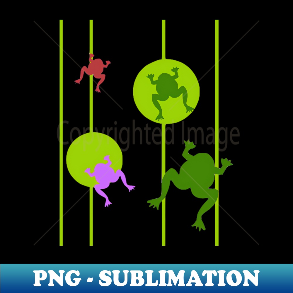 Leaping frogs modern simple graphic - PNG Sublimation Digita | Inspire ...